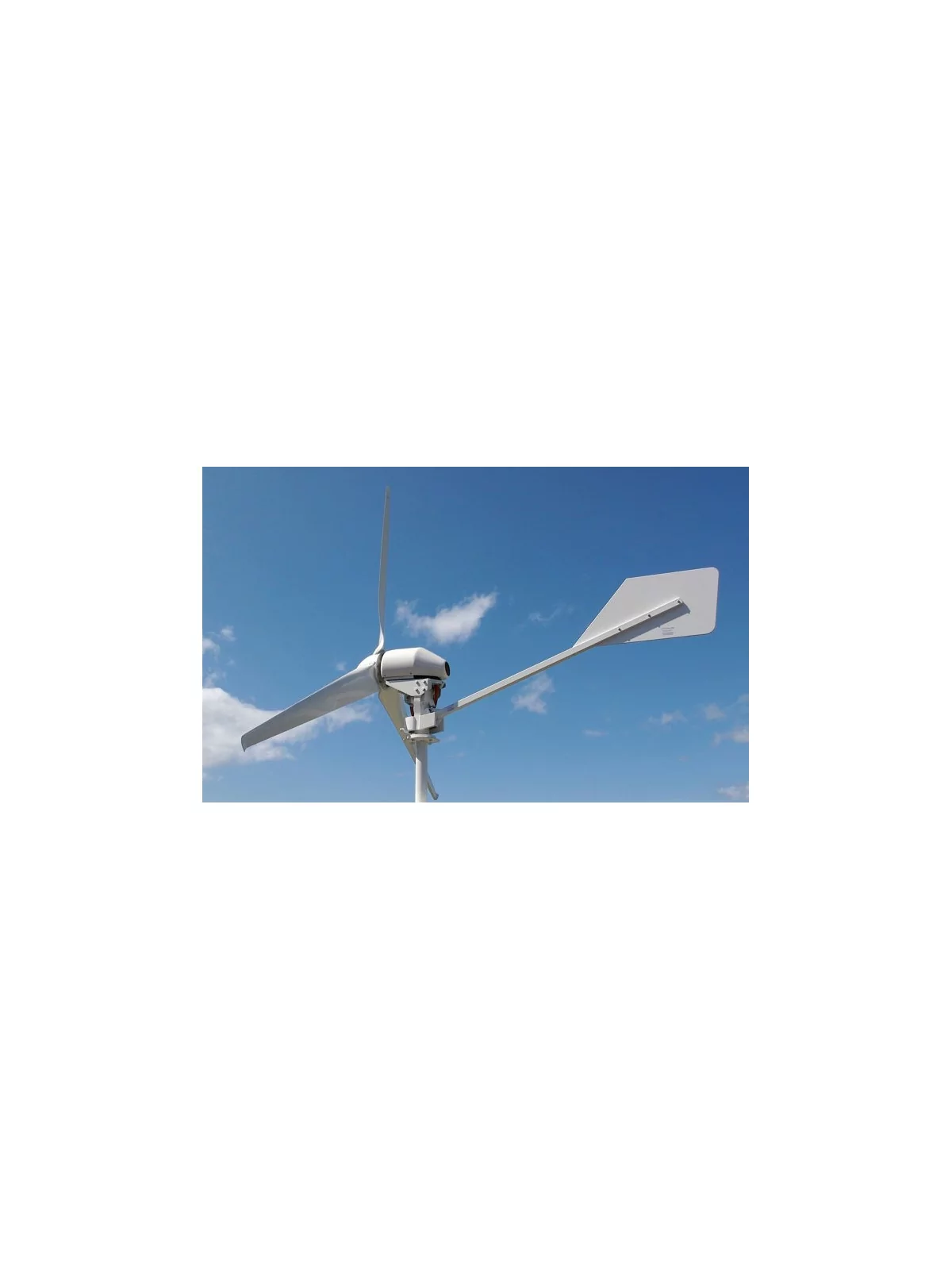 Wind turbine ANTARIS 7.5 kW network and water heater