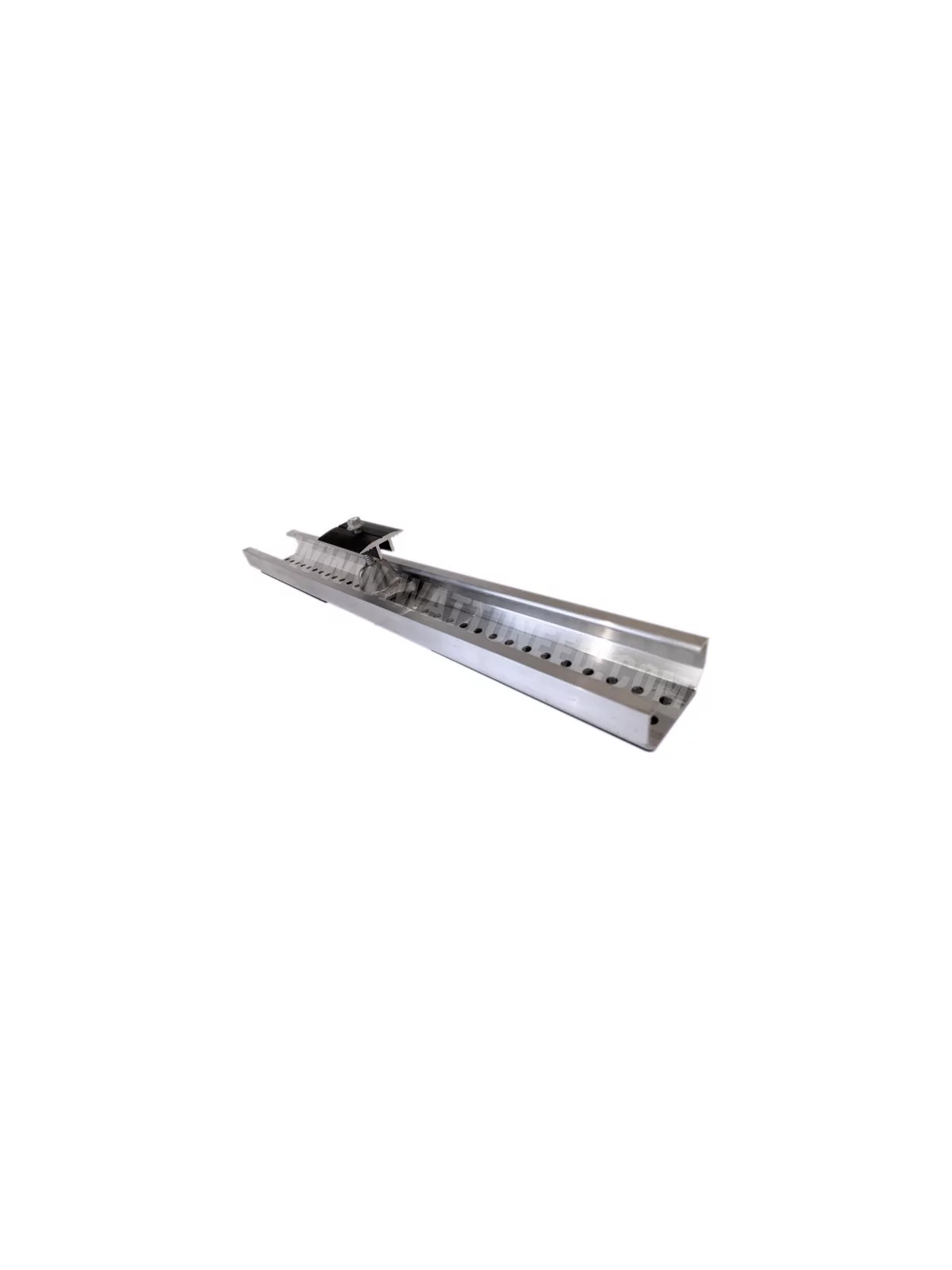 Light trapezoidal steel tray fixing + NVT middle clamp