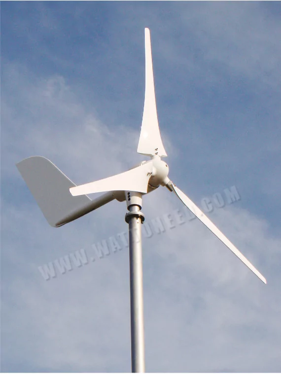 Wind turbine 48V, silent and powerful 1250W Superwind