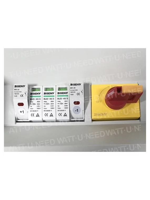 ZJBENY DC doble 2 entradas y 2 salidas 1000V 32A