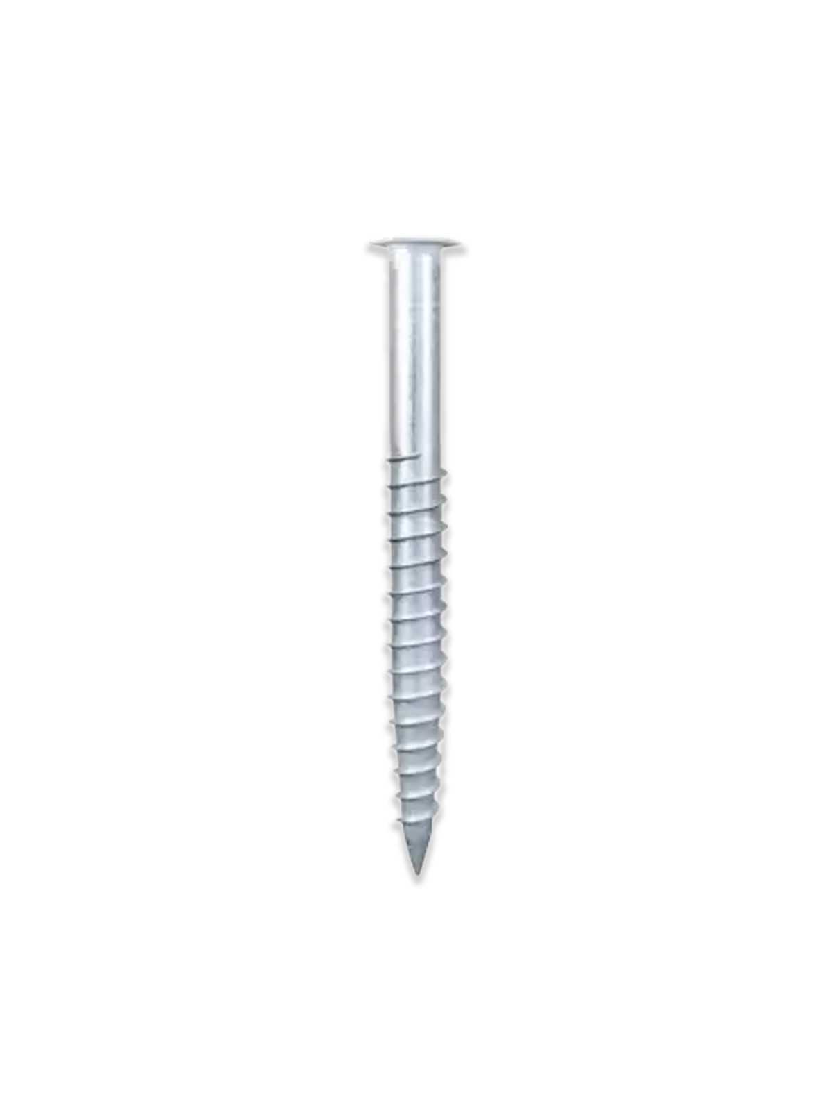 Foundation screw, profile M 1000 mm – galvanised steel, M7