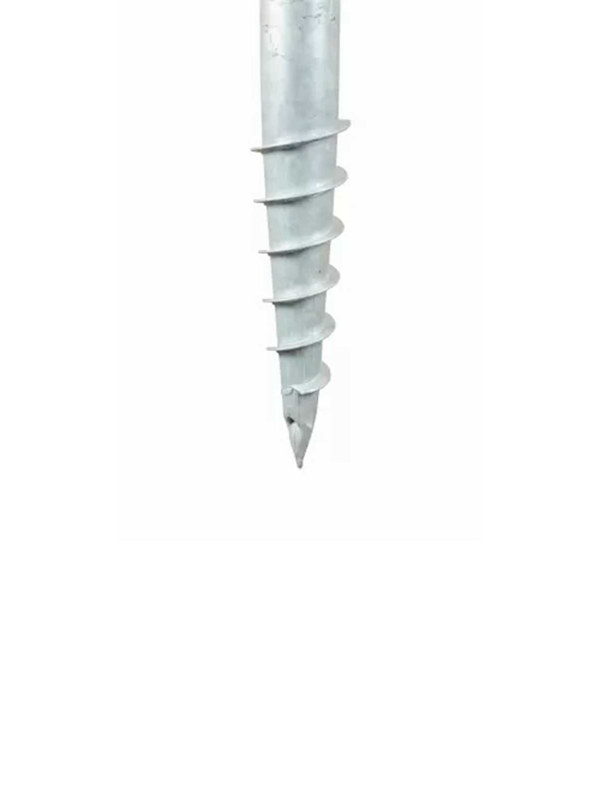 Foundation screw, profile M 1000 mm – galvanised steel, M7