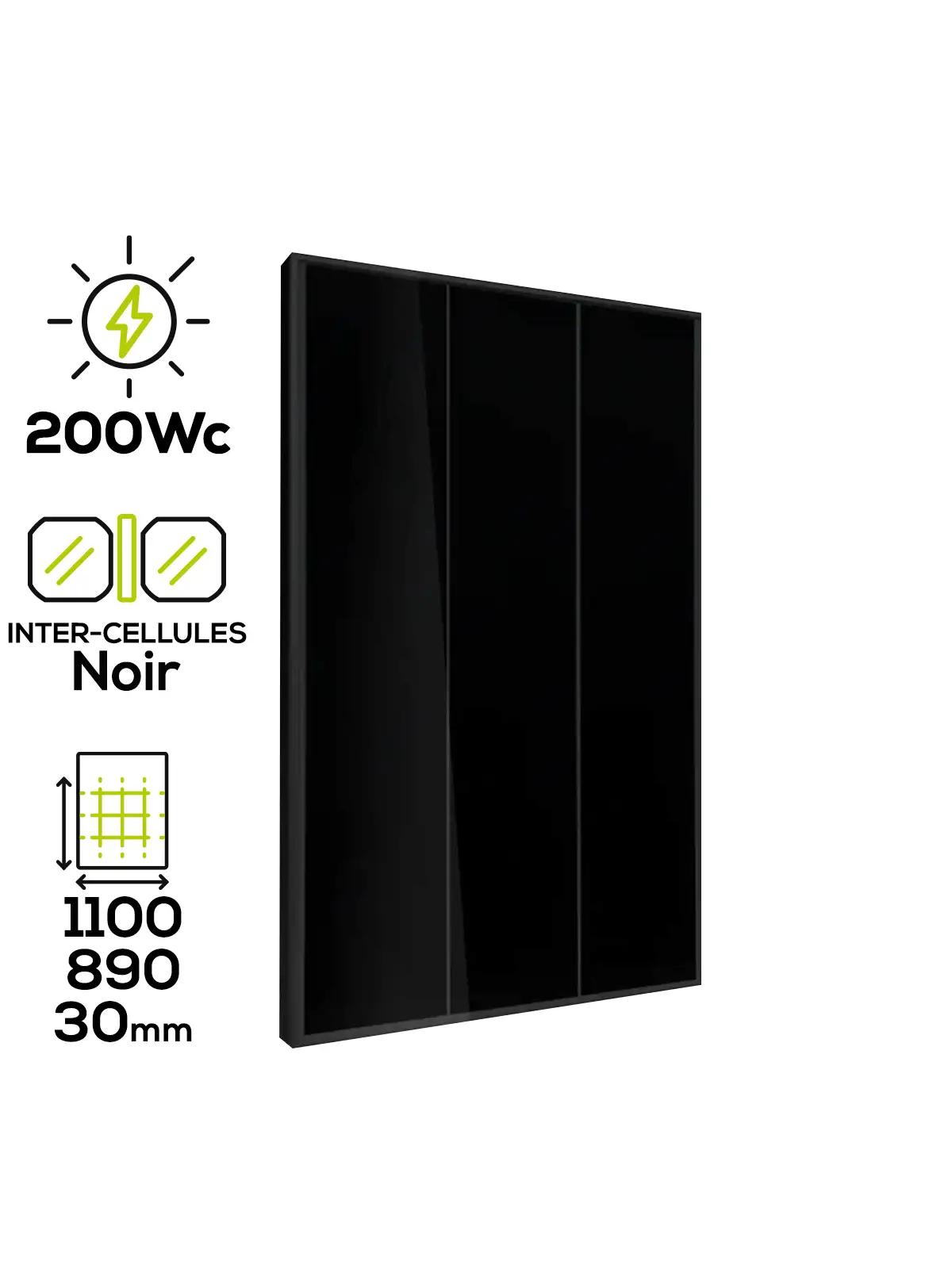 MX200 200Wp Panel solar Máxima eficiencia y fiabilidad garantizadas