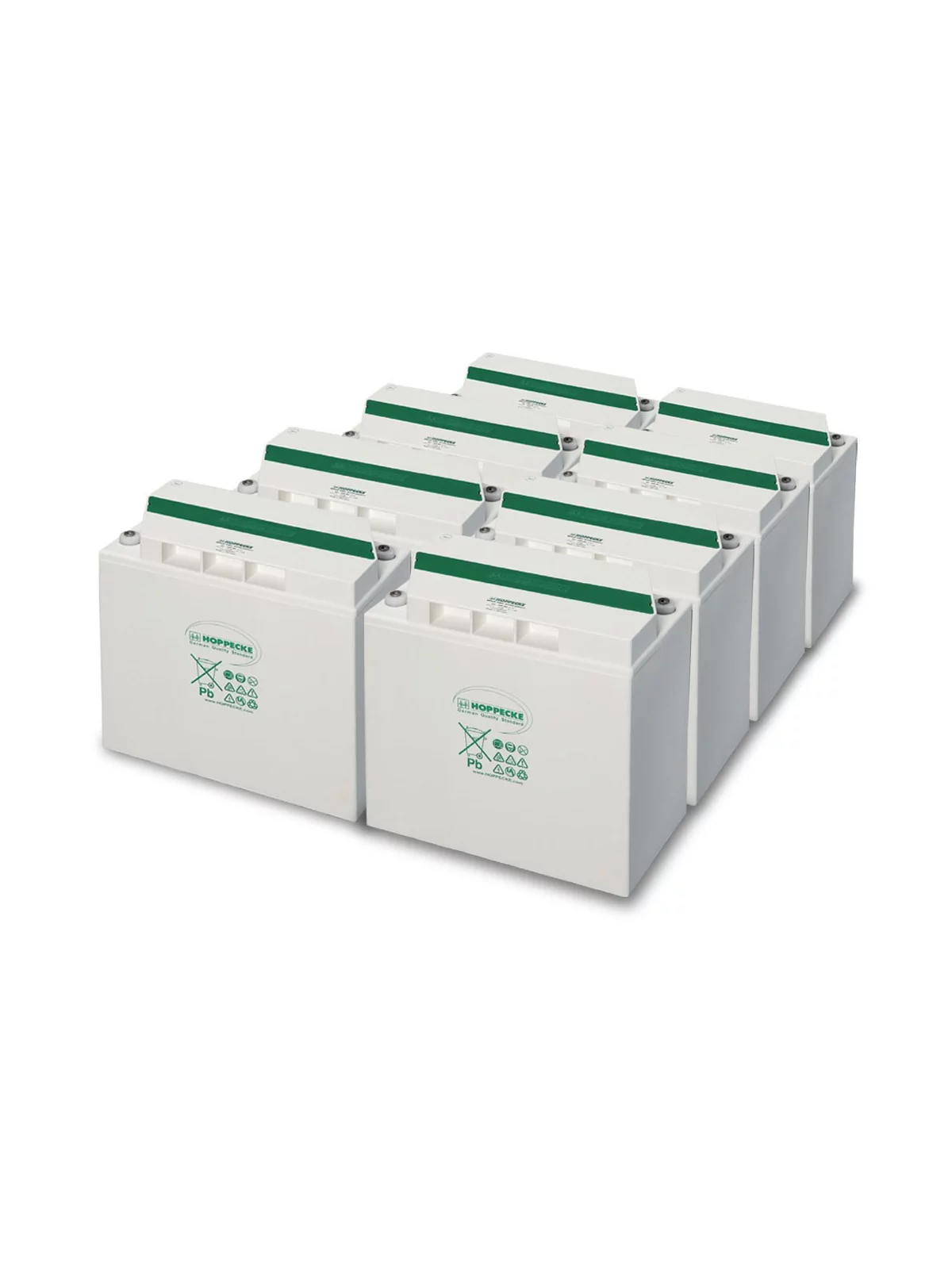 Hoppecke OPzV solar.power | OPzV battery 10.00kWh 6V