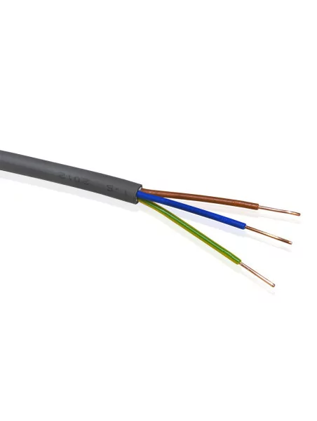 Cable eléctrico XVB 3G2,5 - 1m - Ideal para instalaciones fotovoltaicas
