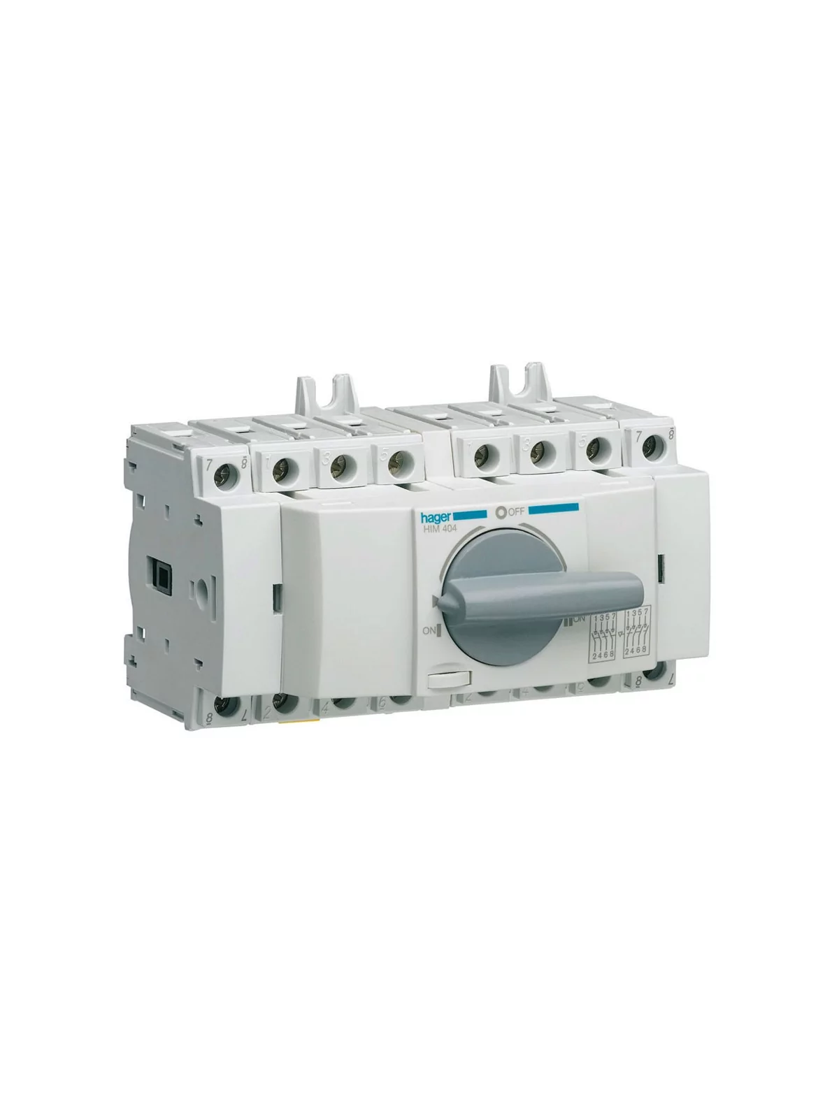 Inverseur modulaire 4 pôles 40A et 63A
